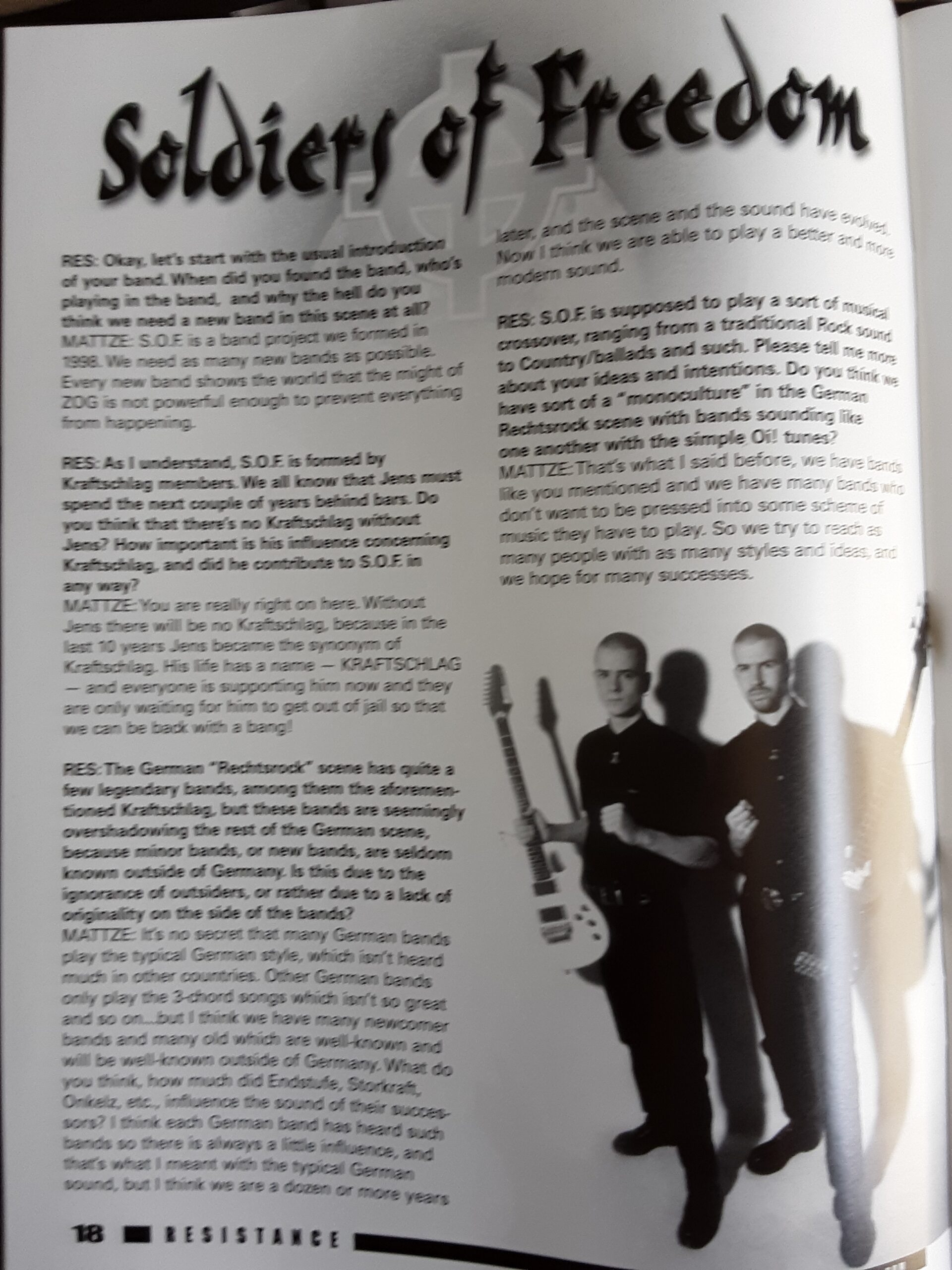 Resistance Magazine # 14 - Tinnitus Records