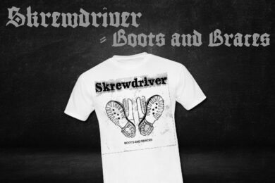 Skrewdriver - Eagle - Shirt Black - Tinnitus Records