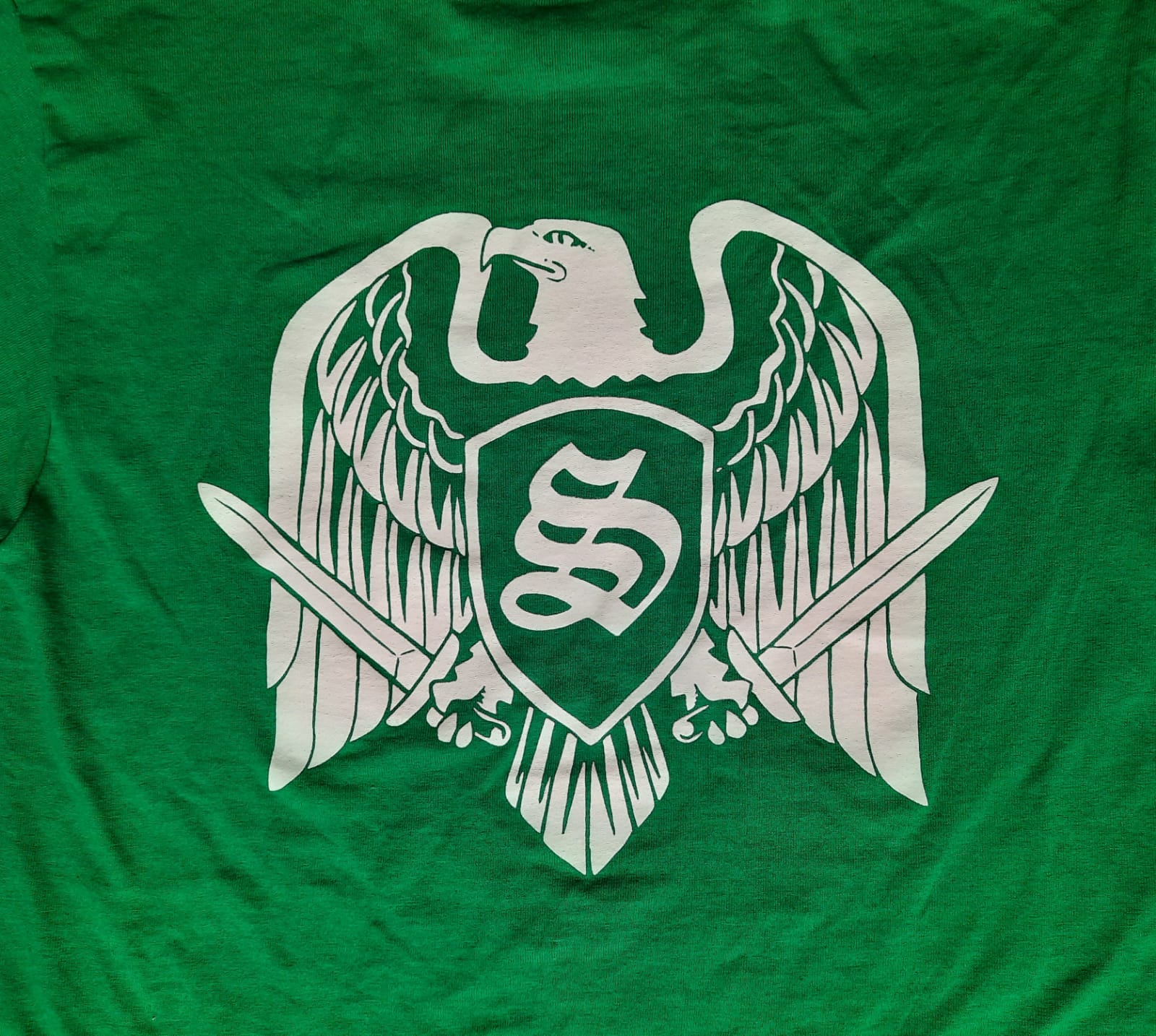 Skrewdriver - Eagle - T-Shirt Green - Tinnitus Records