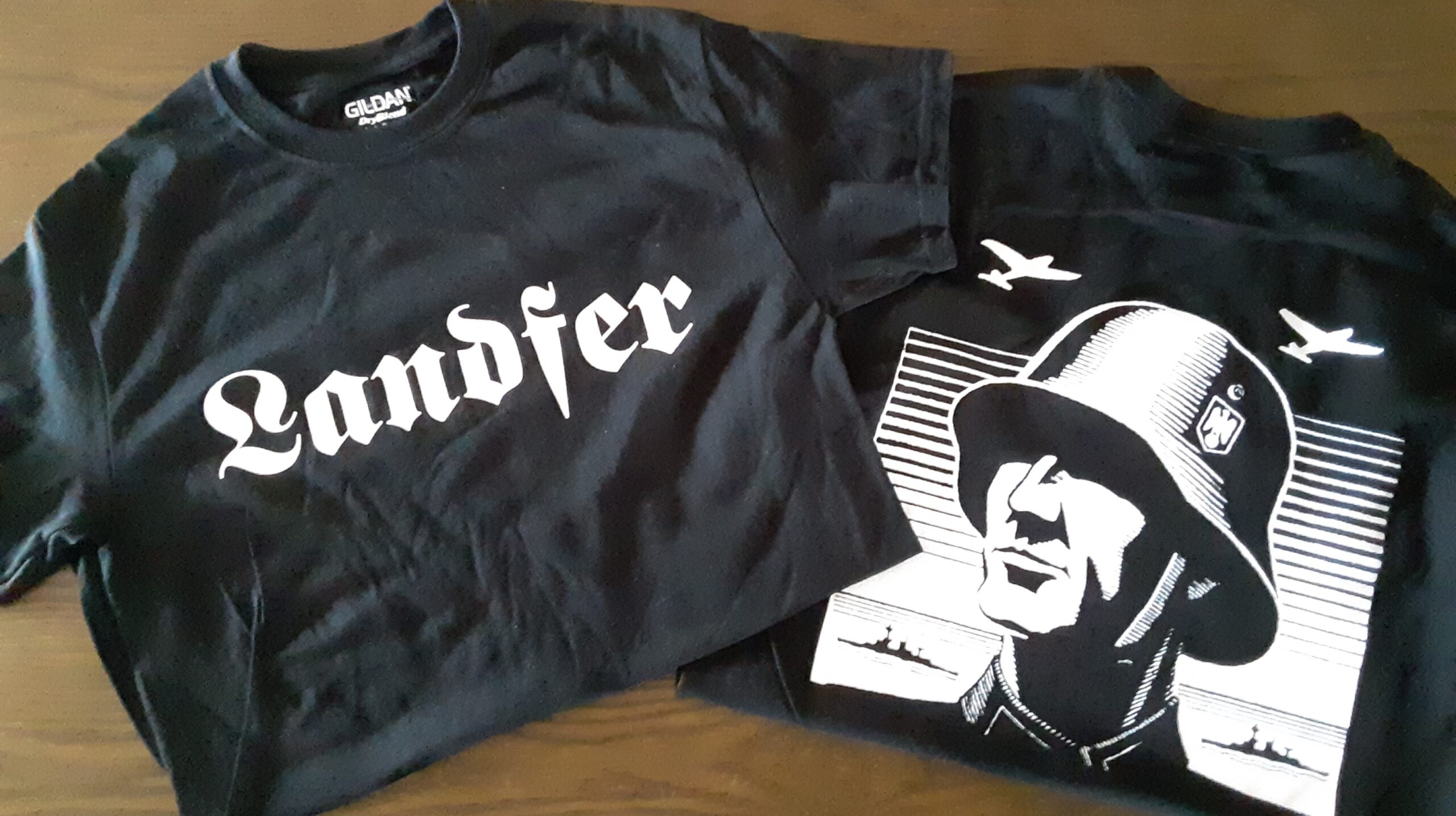 Landser - Deutsche Wut - Shirt Black - Tinnitus Records