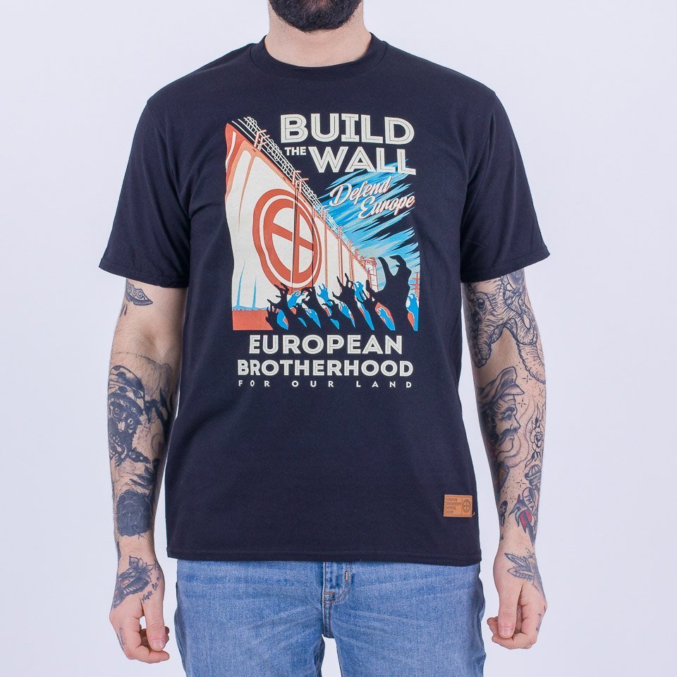 EB Build the Wall – Shirt Black - Tinnitus Records